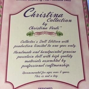 Christina Collection | Toys | Vintage 203 Christina Collection Little ...